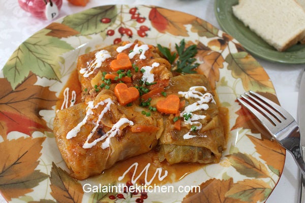 Russian stuffed cabbage Golubzi – Gala in the kitchen