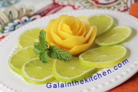 Gala in the kitchen – Food Garnishing Ideas and Recipes with Videos