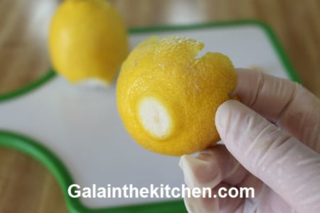 11 Simple Lemon Garnish With Step By Step Photos - Gala in the kitchen