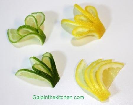 11 Easy Lemon Garnish Ideas With Photos - Gala in the kitchen