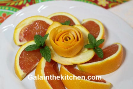 5 Cute And Fancy Ways to Serve Orange and Mandarin - Gala in the kitchen
