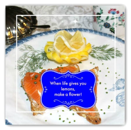 11 Simple Lemon Garnish With Step By Step Photos - Gala in the kitchen