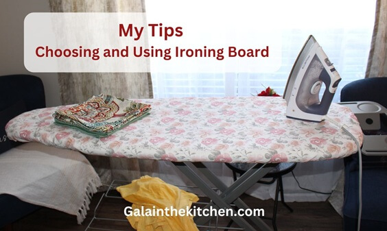 My Tips for Choosing and Using an Ironing Board for Dinner Linens