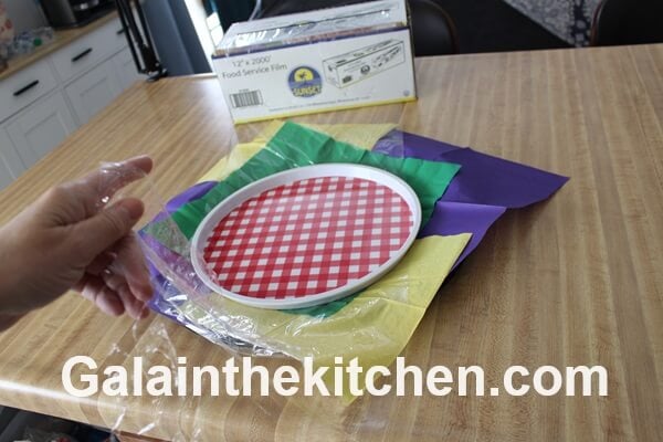 Creative Way to Decorate and Reuse Catering Plastic Trays with Stylish ...
